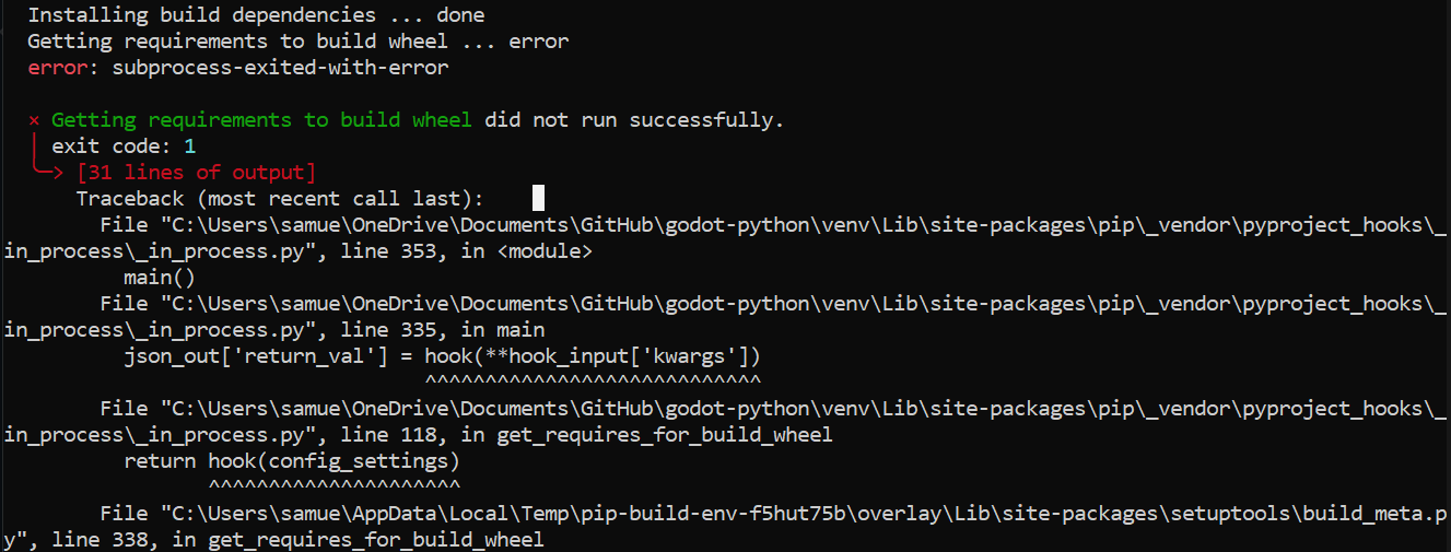 Path Incorrect For Godot Headers · Issue 383 · Touilleman Godot Python · Github