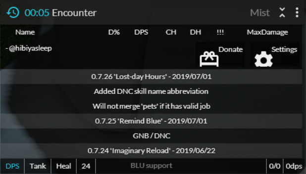 Overlay Not Showing Parses Version 2023 · Issue 224 · Ravahnffxivactplugin · Github