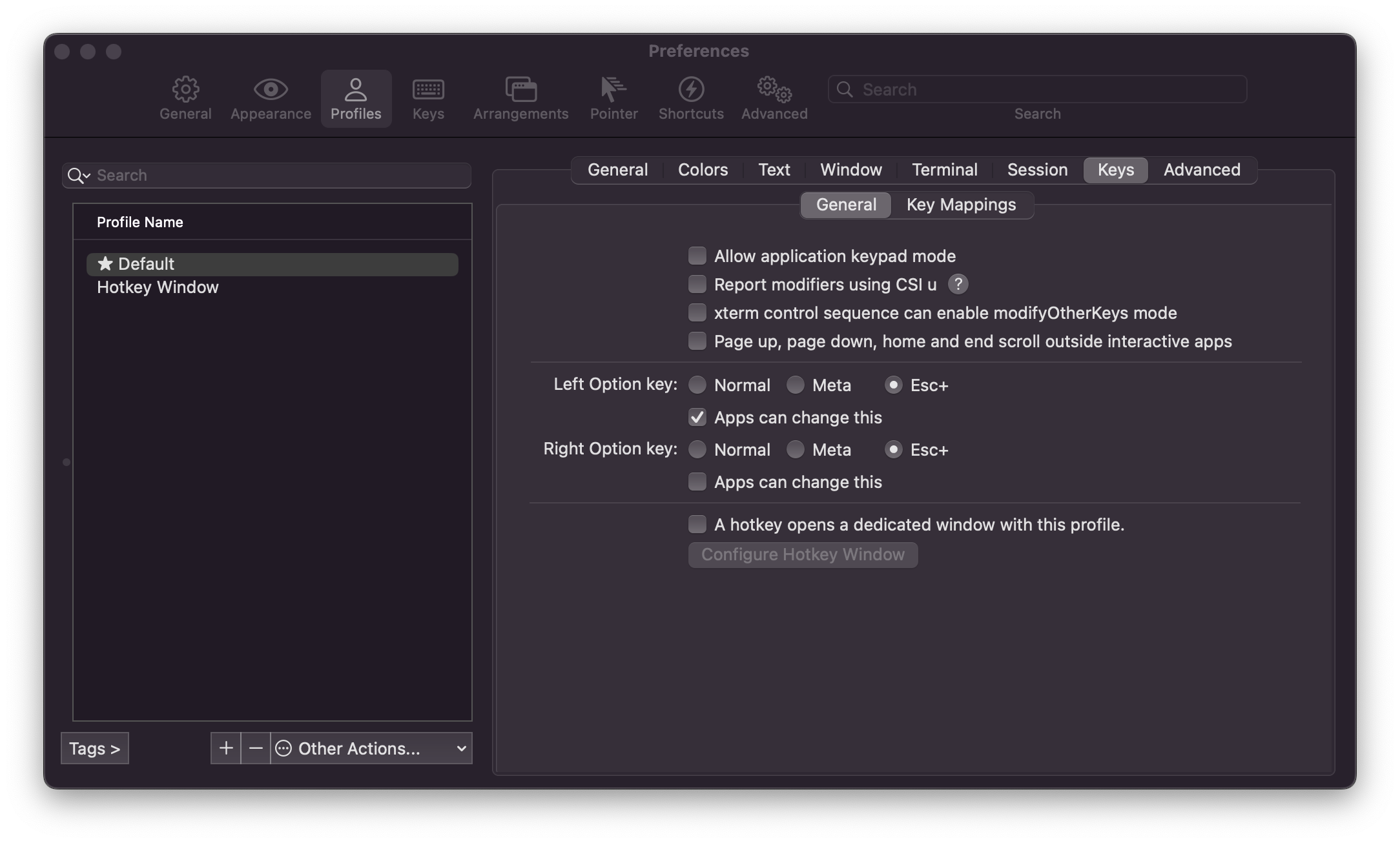 alt-related key-combination seems not working in macOS. · Issue #2469 · helix-editor/helix · GitHub