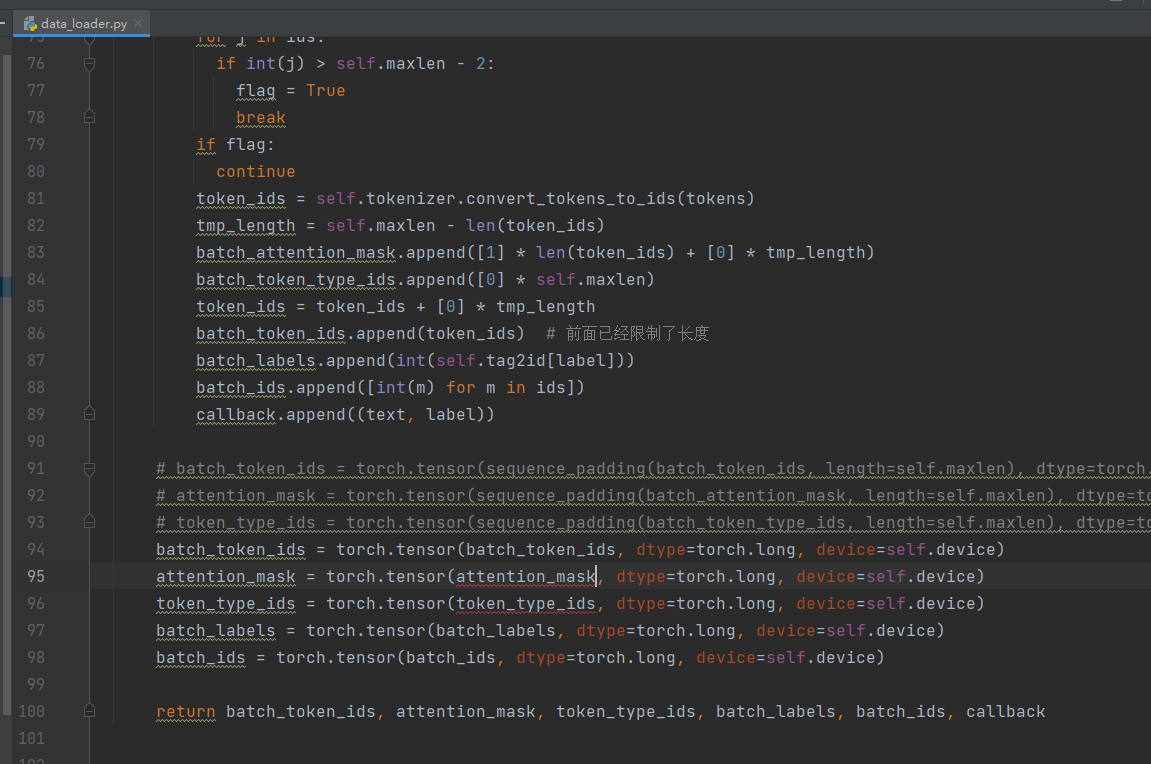 训练集的padding问题 · Issue #28 · taishan1994/pytorch_triple_extraction · GitHub