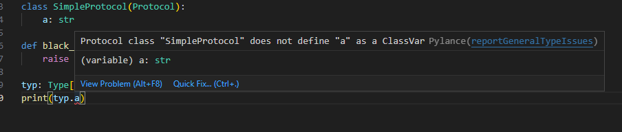 Automatically Infer Class Variables Based On Declaration · Issue 4389 · Microsoftpylance