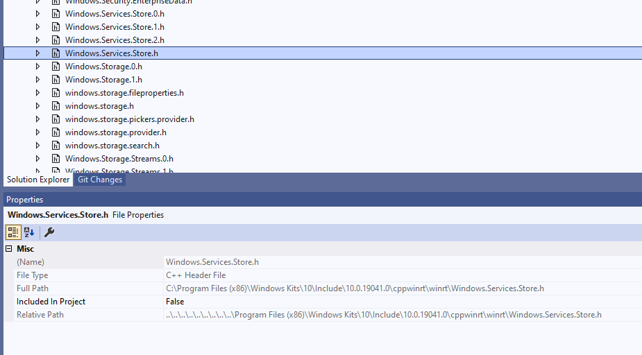 Can not build for window if use StoreContext::GetDefault() · Issue ...