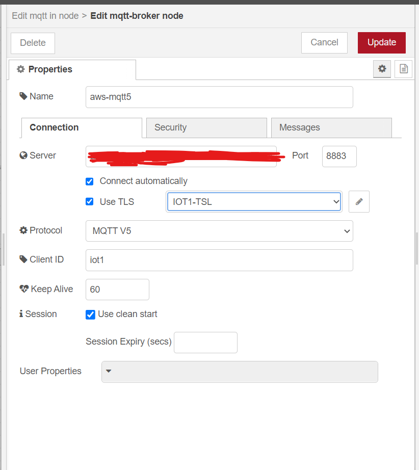 Received "DISCONNECT:Subscription Id is not supported now" when using ...