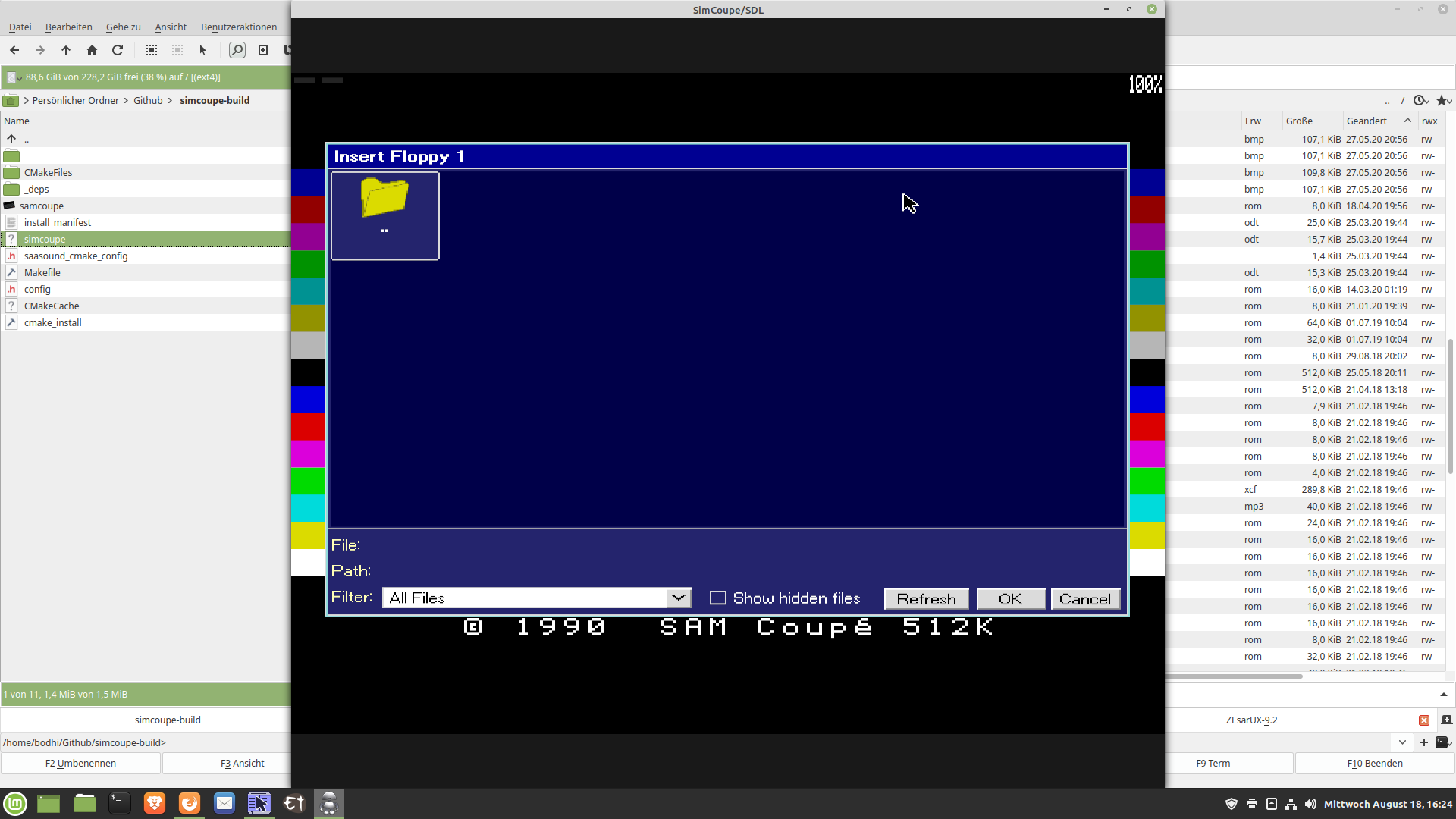 How do I find the linux build? · Issue #62 · simonowen/simcoupe · GitHub