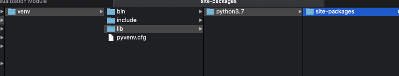 Virtual environment created at command line is not sensed from VSC ...