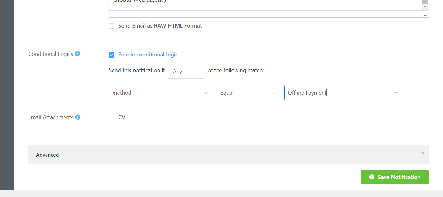 Unable to send emails depending on the payment method · Issue #159 · fluentform/fluentform · GitHub