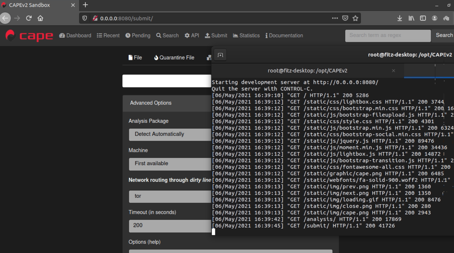 Could not find a registered machine · Issue #487 · kevoreilly/CAPEv2 ...