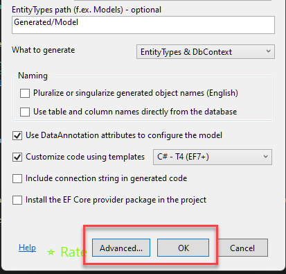 Focus problem · Issue #1976 · ErikEJ/EFCorePowerTools · GitHub