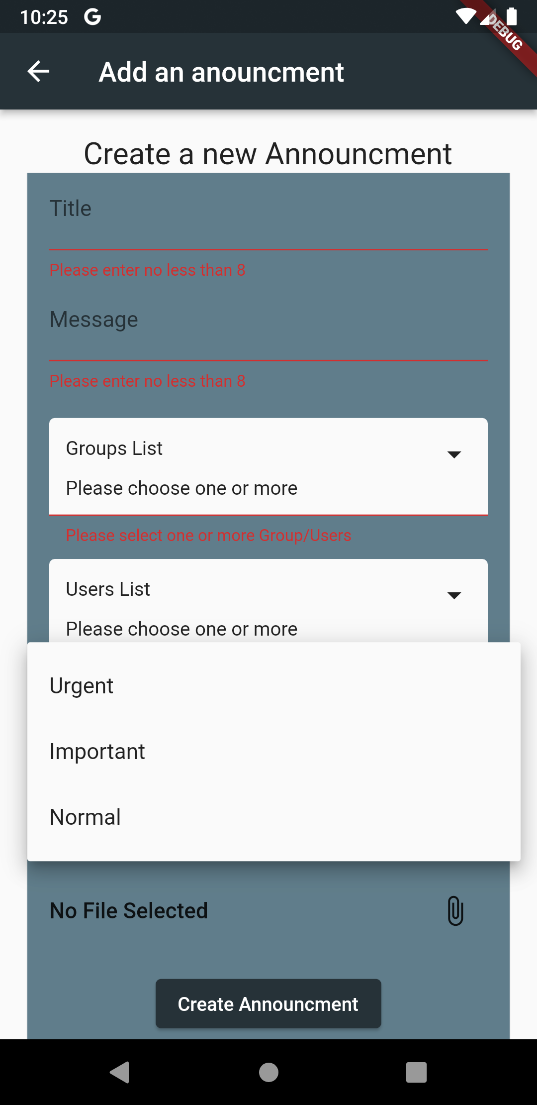 GitHub - OmarNehad/Announcement-Flutter-App: A flutter app for managing announcements on an ...