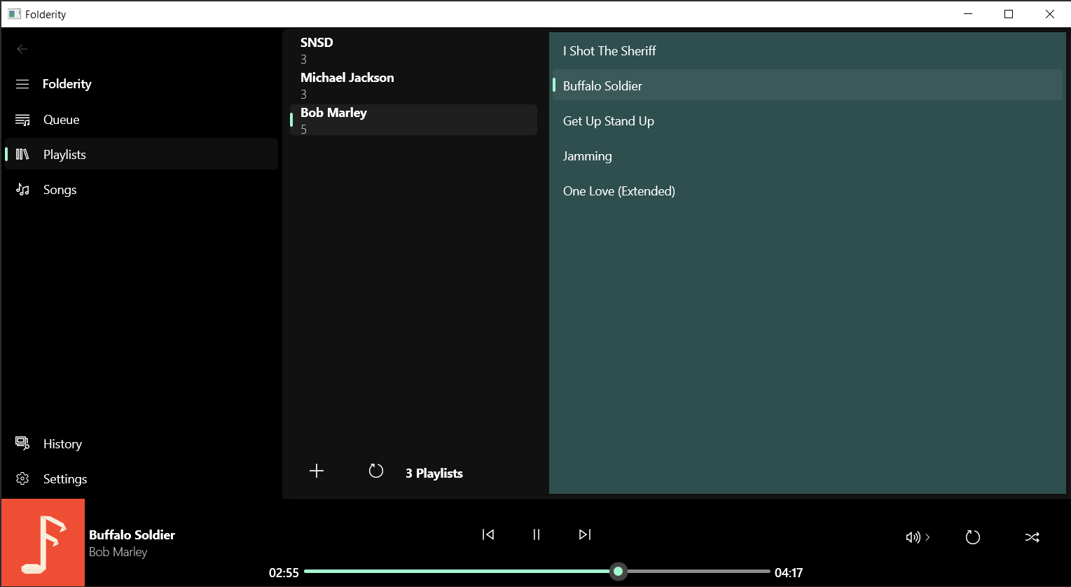 GitHub - Shailosingh/Folderity: A WinUI 3 music player that makes playlists out of folders