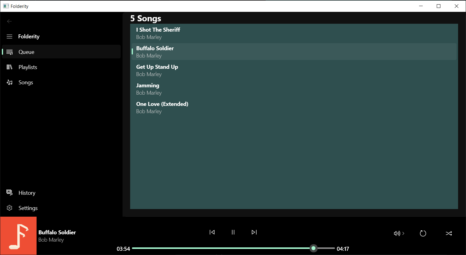 GitHub - Shailosingh/Folderity: A WinUI 3 music player that makes playlists out of folders