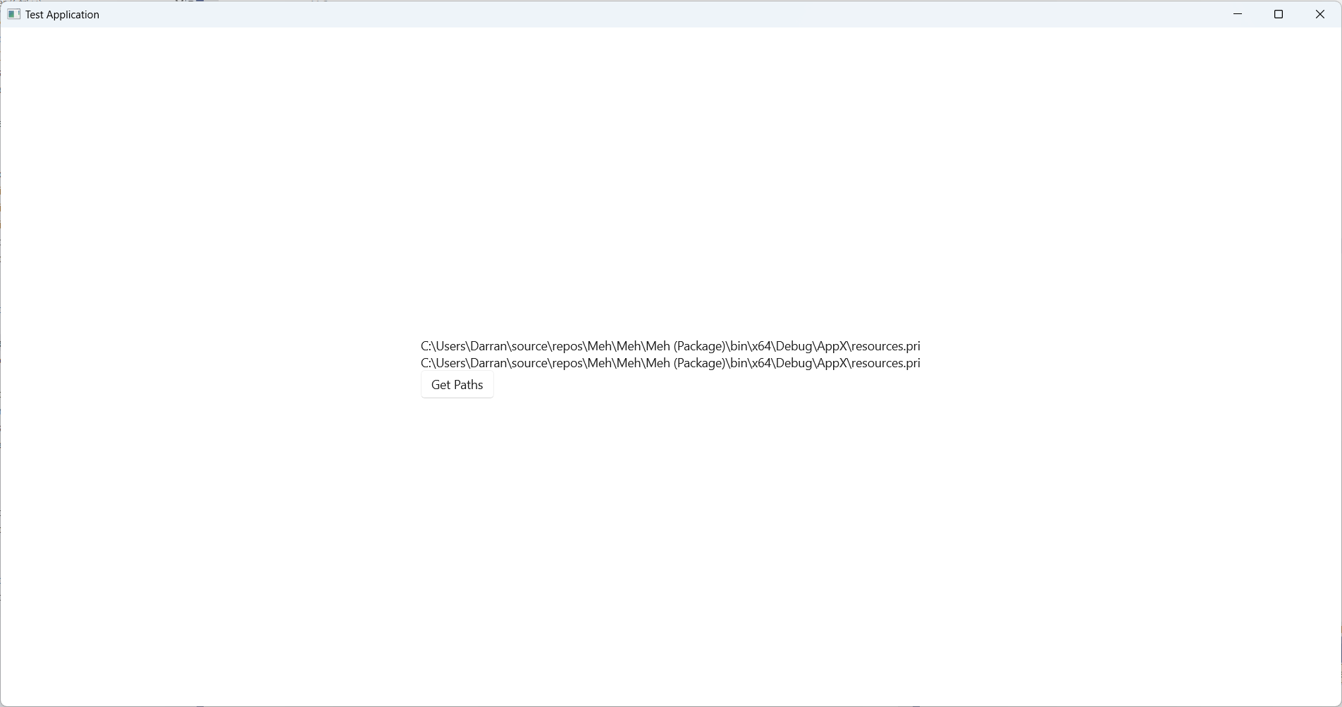 Removing EnableMsixTooling from project file for unpackaged applications produces crashing ...