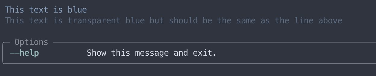 Help Text Is Grayed Out After First Paragraph · Issue 437 · Fastapi Typer · Github