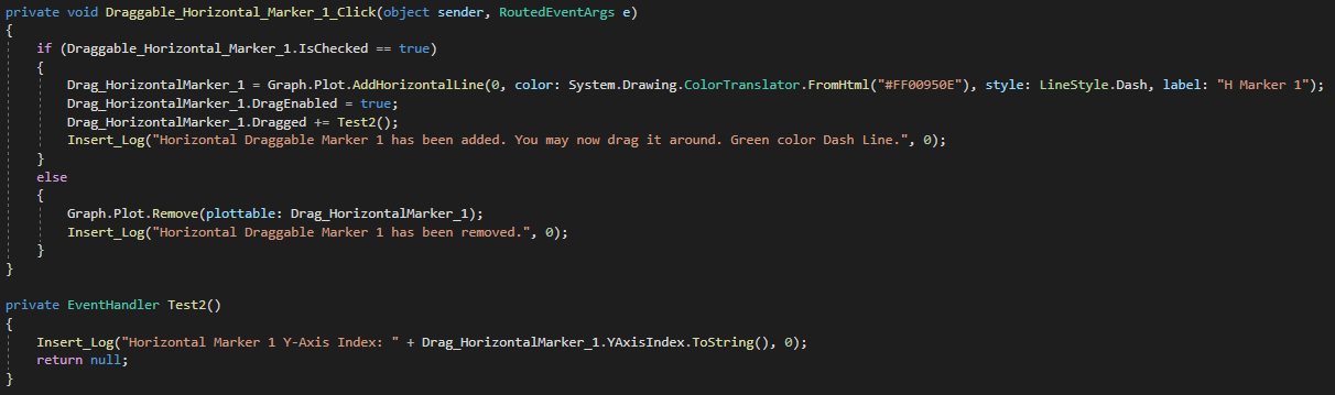Draggable Axis Line Dragged Event Handler not working. · ScottPlot ScottPlot · Discussion #928 ...