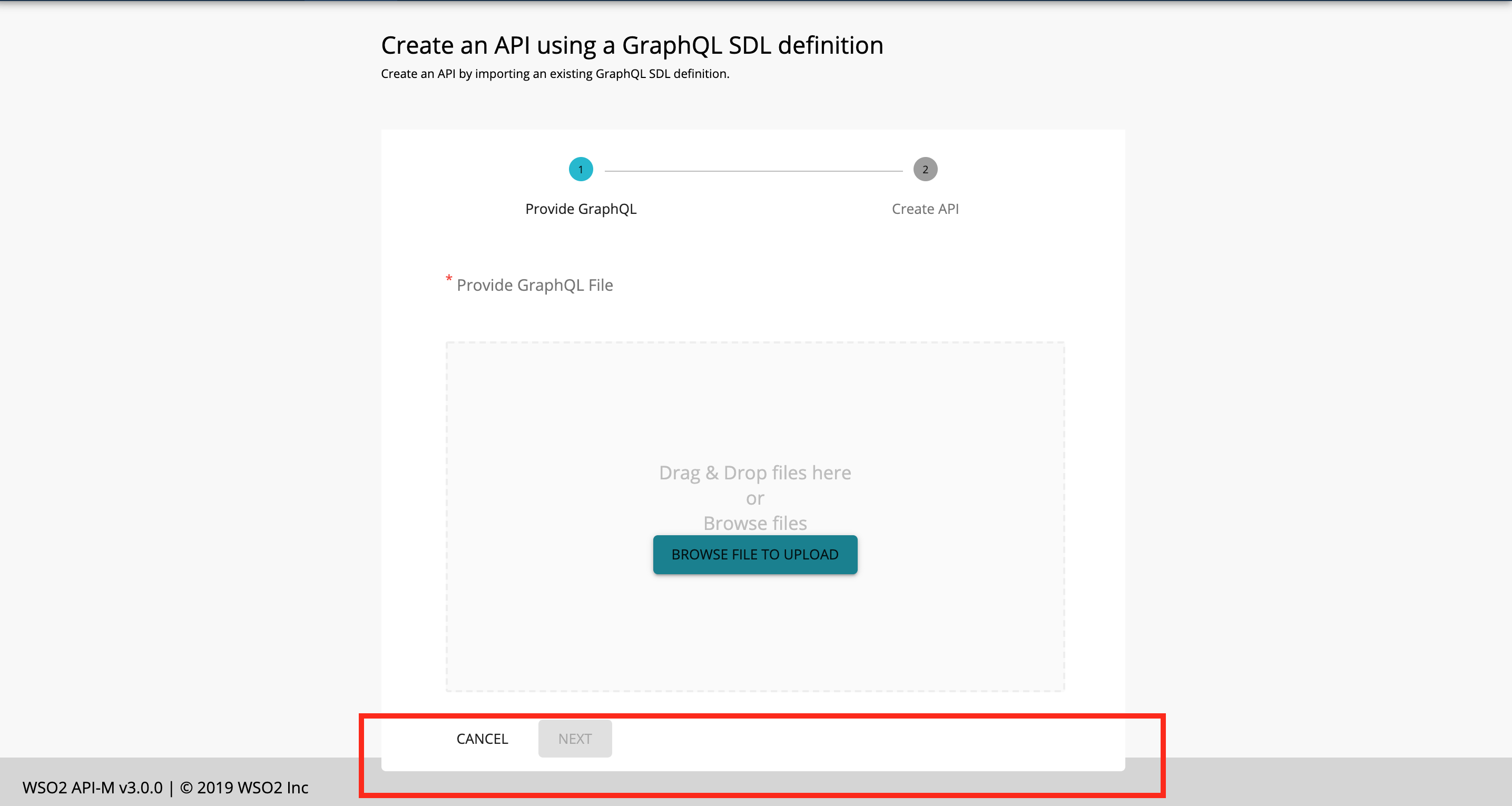 Create api from GraphQL definition UI overlaps footer · Issue #6716 ...