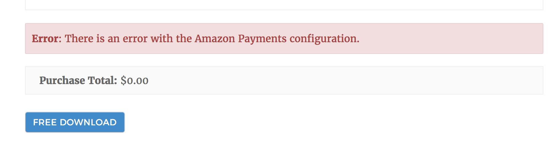 Amazon Payments Stops ALL payments (all gateways) and even shows error ...