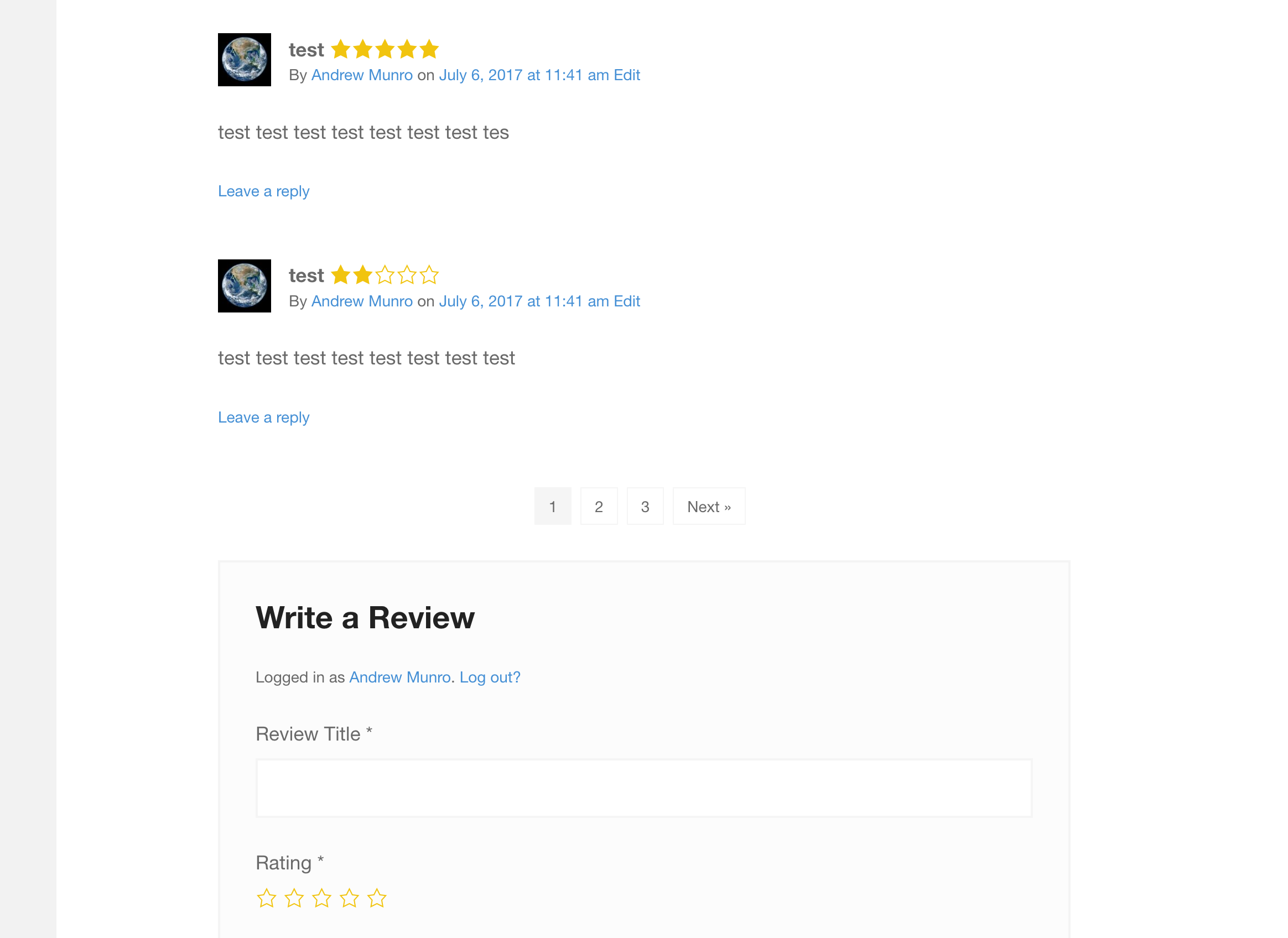 Reviews plugin pagination styling required · Issue #68 · awesomemotive/edd-themedd · GitHub