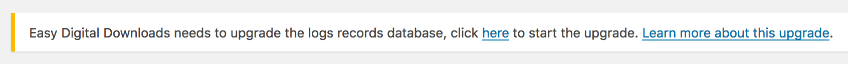 PHP Fatal error: Uncaught Error: Call to undefined method EDD\Logs\Log ...