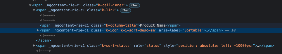 [Grid] Sortable arrow does not have a role attribute and triggers a WCAG violation · Issue #3559 ...