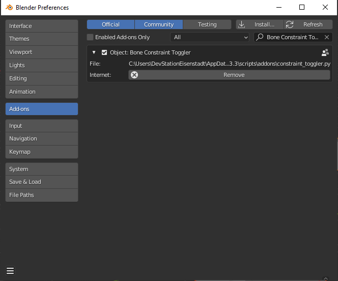 GitHub - TheConceptBoy/blender_bone_constraint_toggler: A simple plugin ...