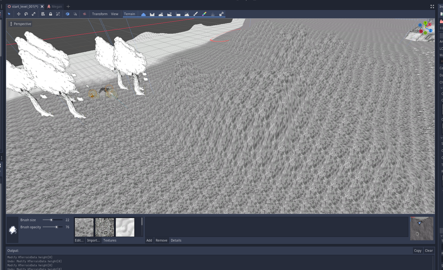 Apply terrain Generation only to a masked region of terrain (for multi-biome / multi type ...