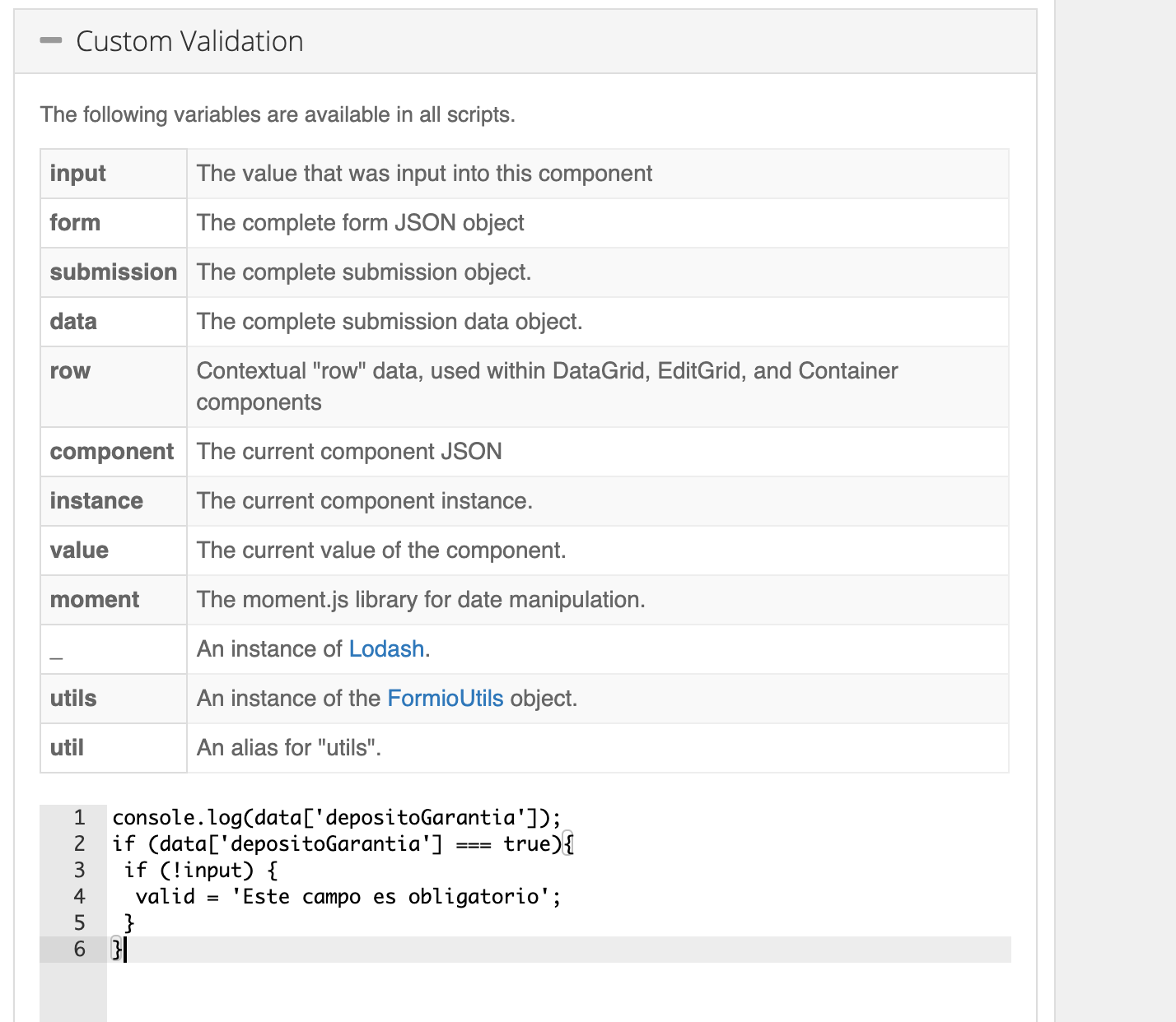 Require field dependant on another field · Issue #972 · formio/formio.js · GitHub