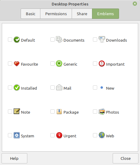 Fewer emblems available in 4.8.2 · Issue #2601 · linuxmint/nemo · GitHub