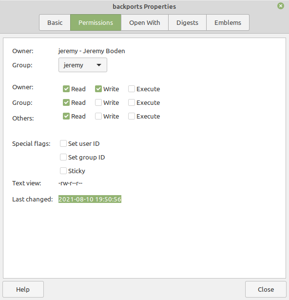 File permissions display omits "other" · Issue #2839 · linuxmint/nemo · GitHub