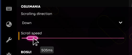 Improve Usability Of Mania Scroll Speed Slider Issue 9689 Ppy osu 