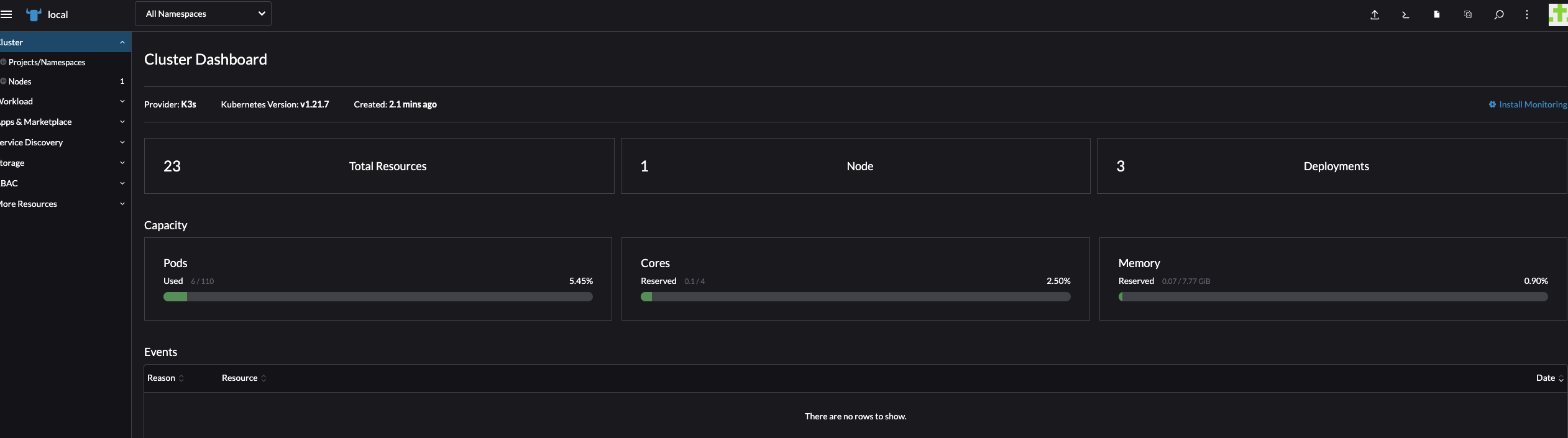 Total Resources count is wrong · Issue #5331 · rancher/dashboard · GitHub