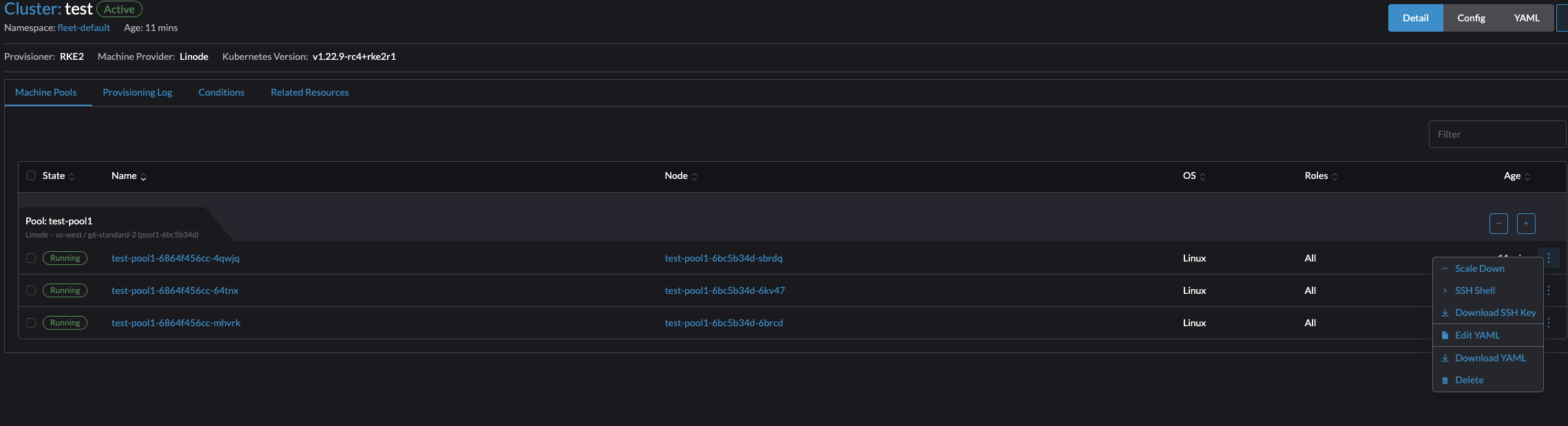 Unable to access machine's menu in Cluster Management UI · Issue #5699 · rancher/dashboard · GitHub