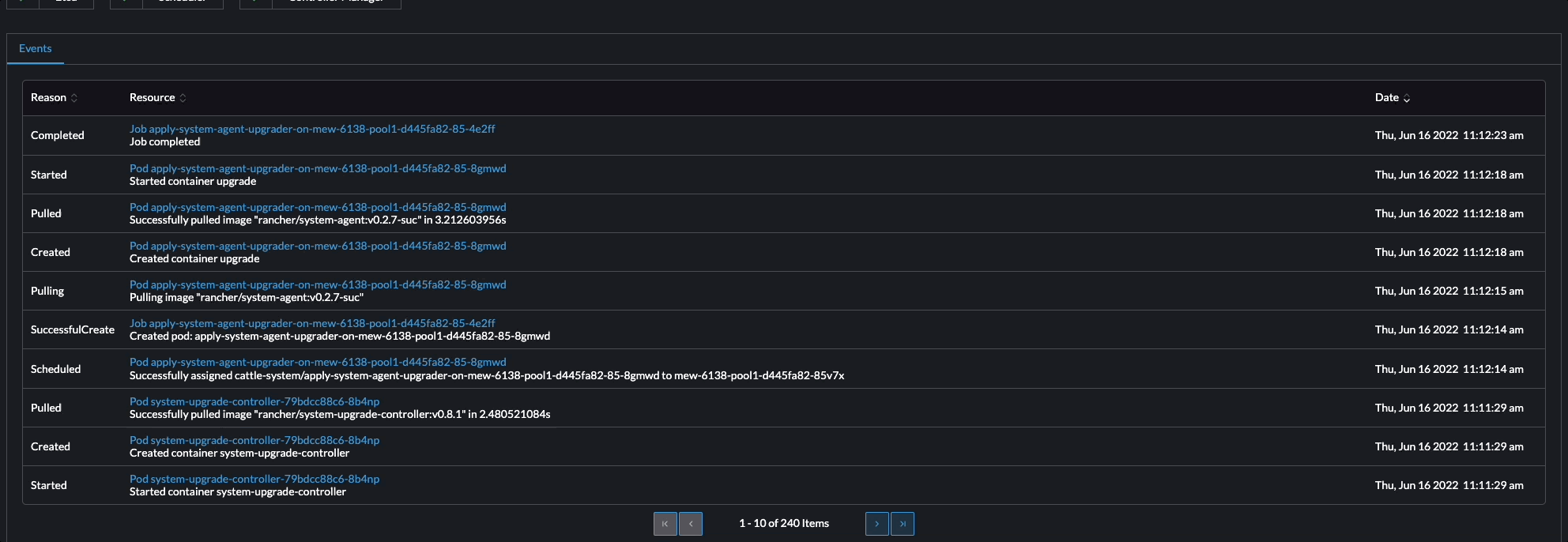 Resource Tables sometimes jump back to first page after page is changed · Issue #6138 · rancher ...