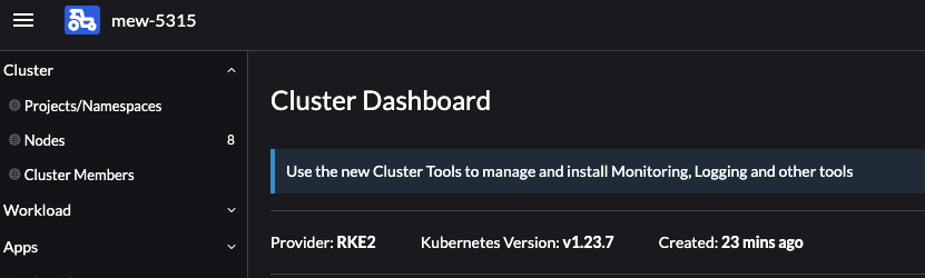 Cluster goes into a bad state during k8s upgrade when upgrade strategy is set on the RKE2 ...