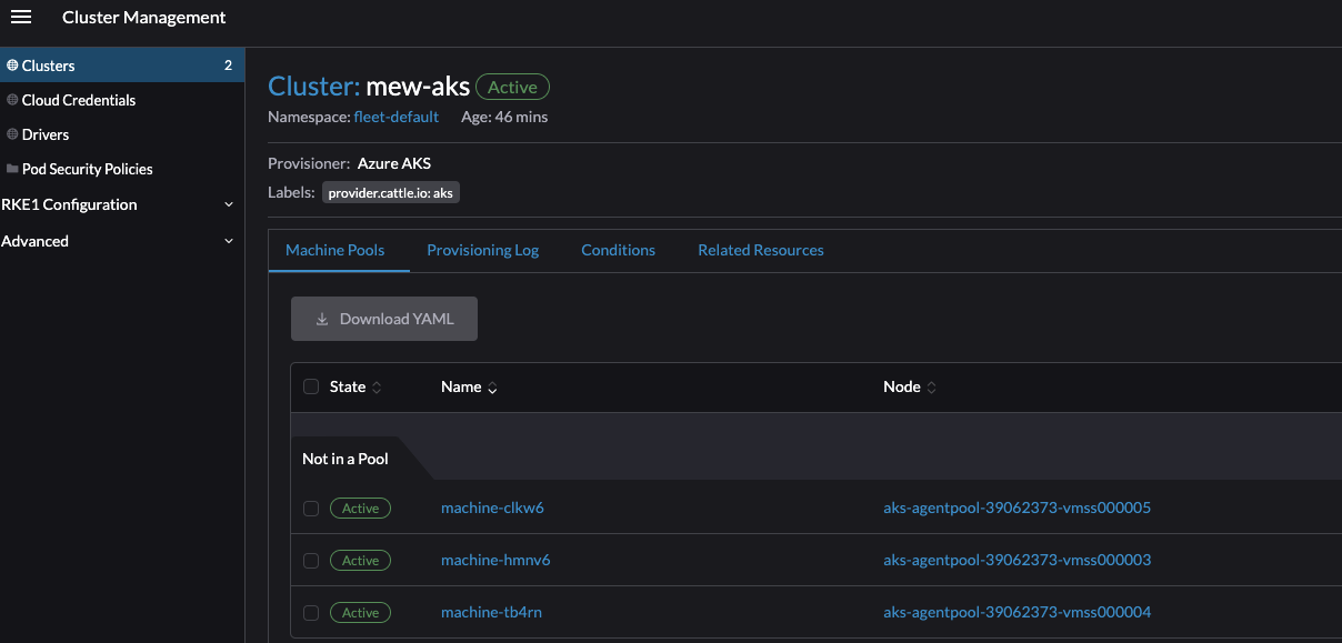 Private AKS cluster fails with 'error getting service account token' · Issue #37164 · rancher ...