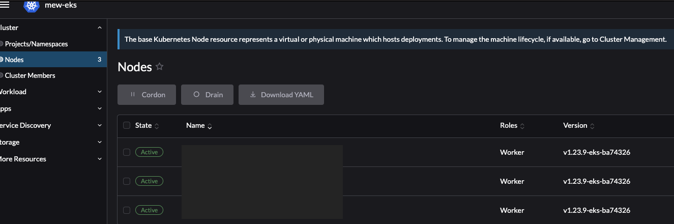 Add EKS 1.23 · Issue #6826 · rancher/dashboard · GitHub