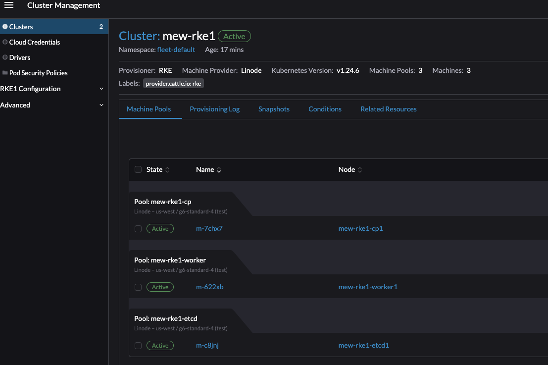 [BUG] Unable to provision clusters on 2.7 · Issue #39150 · rancher/rancher · GitHub