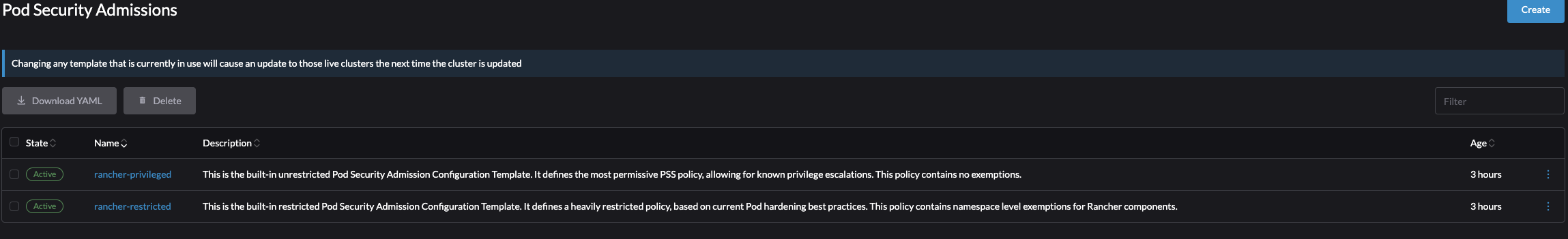[BUG] PSACT View not displaying Description field correctly · Issue #8335 · rancher/dashboard ...