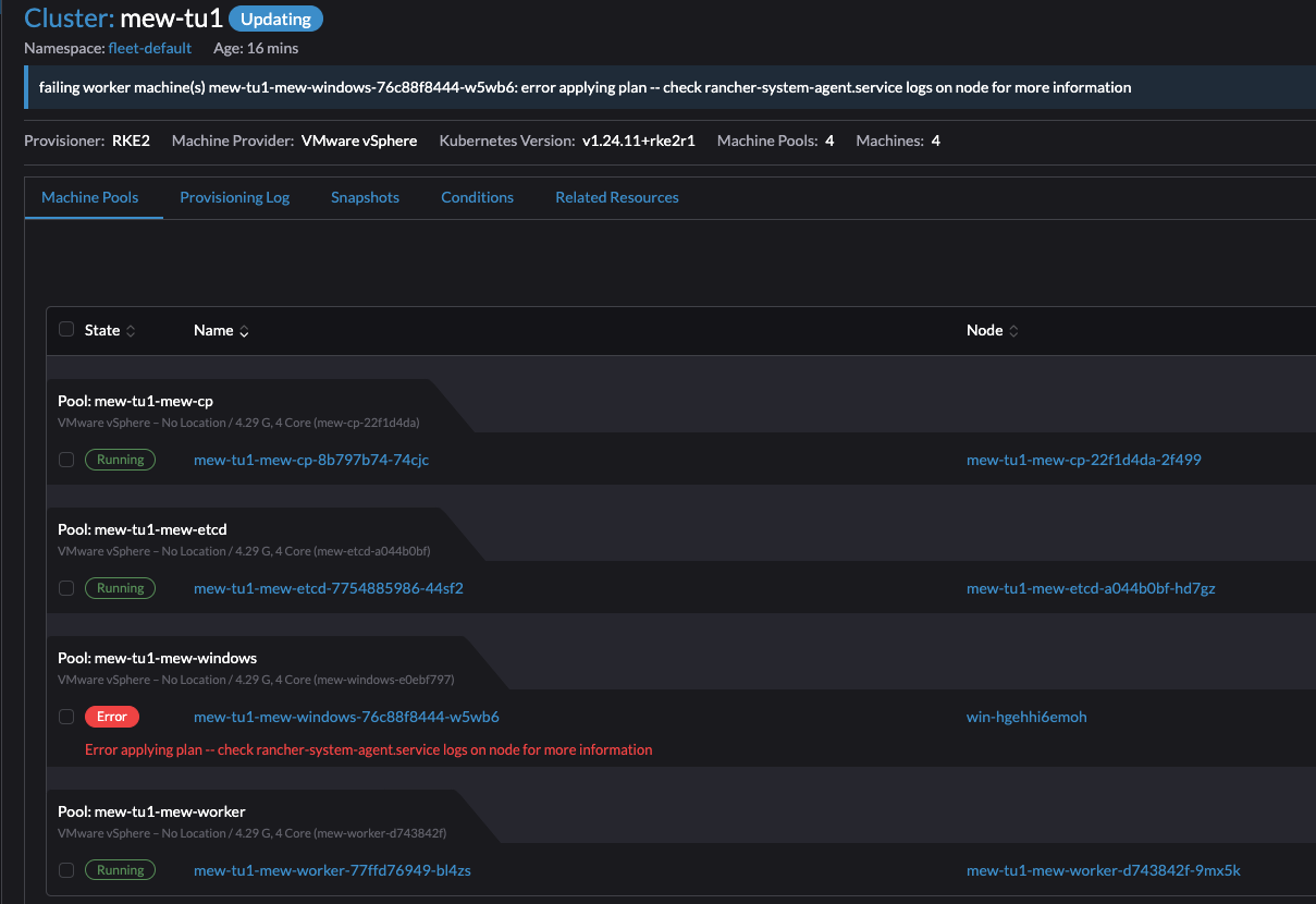 [BUG] Windows machine on vSphere fails to reconnect after graceful restart via vmware tools ...