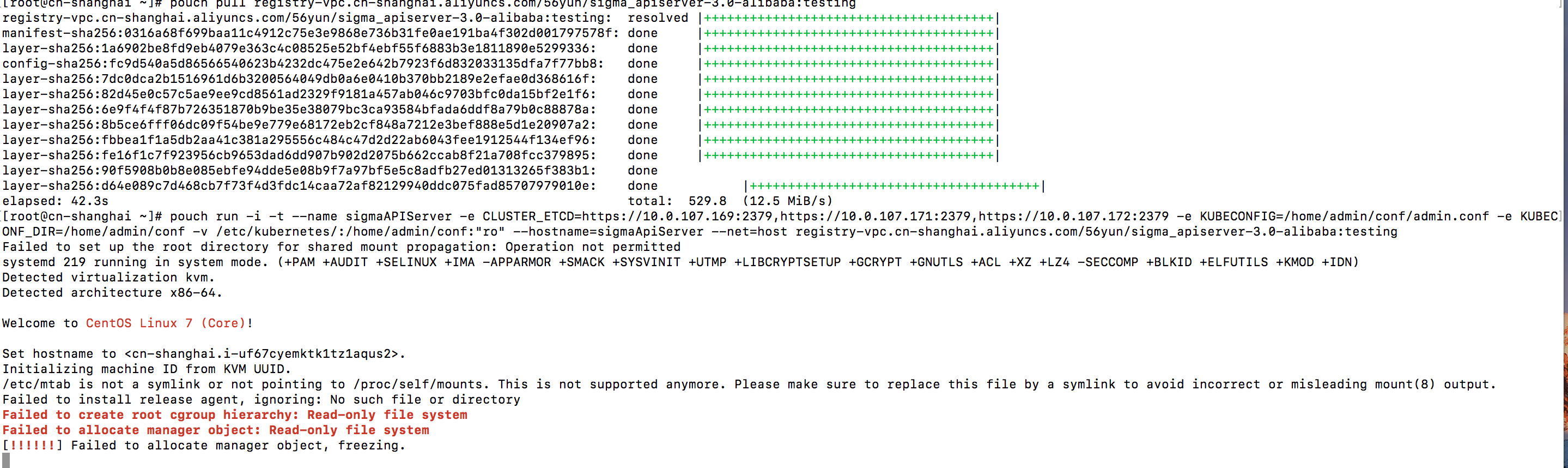 [bug] pouch run with '-i -t' parameters make terminal down · Issue #2642 ...