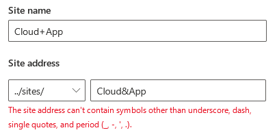 [BUG]Periods are excluded from URLs when creating a site with 'New-PnPSite'. · Issue #1076 · pnp ...