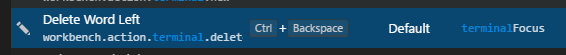 Ctrl+Backspace Does Not Work · Issue #1259 · PowerShell/vscode-powershell · GitHub