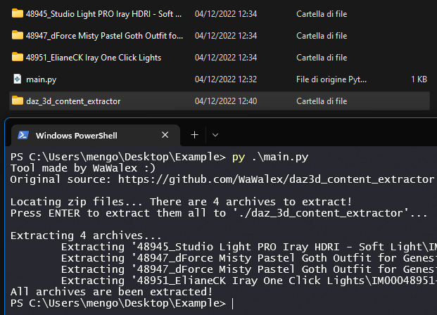 GitHub - WaWalex/daz3d_content_extractor: A simple tool to help you ...