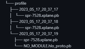 Tensorboard 2.12 profiling data can not be found if there is not directory named "plugins ...