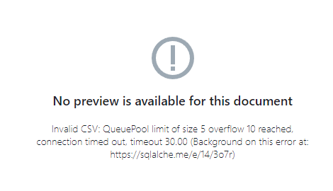 How To Fix sqlalchemy.exc.TimeoutError · Issue #3915 · alephdata/aleph · GitHub