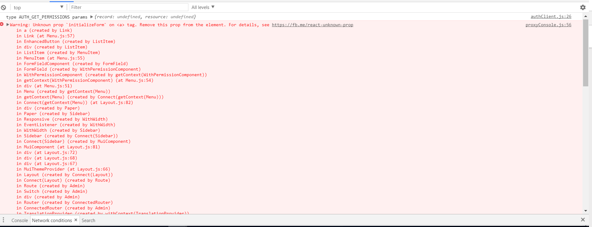 custom Layout code doesn't work with 1.3.0 for Menu and Sidebar · Issue #1025 · marmelab/react ...