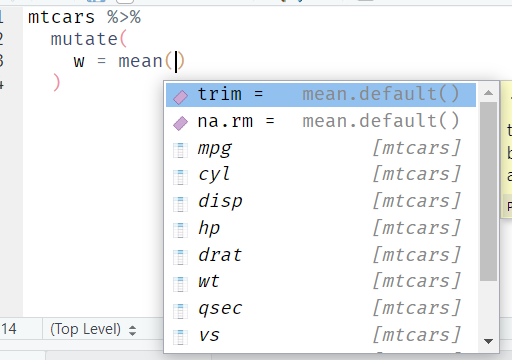 Piped functions not showing first argument · Issue #13065 · rstudio/rstudio · GitHub