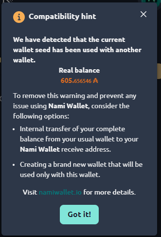 Missing wallet access (Nami + ccvault) · Issue #399 · input-output-hk/nami · GitHub