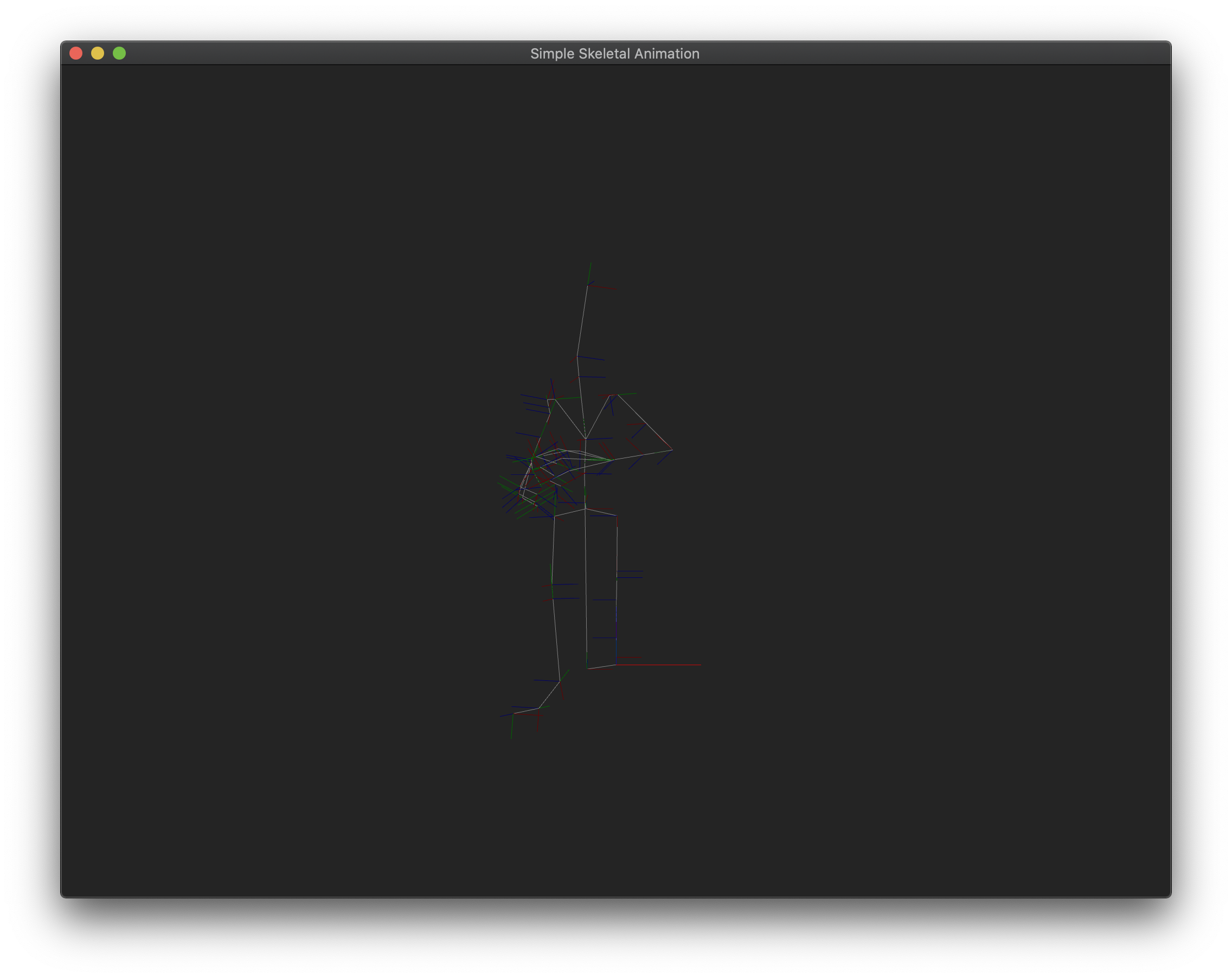 GitHub - abbaswasim/skeletal_animation: Simple skeletal animation test
