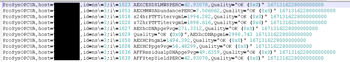 Mutliplelines Outputs Instead Of Single Line For Same Timestamp For Opcua Tags · Issue 12373 0346