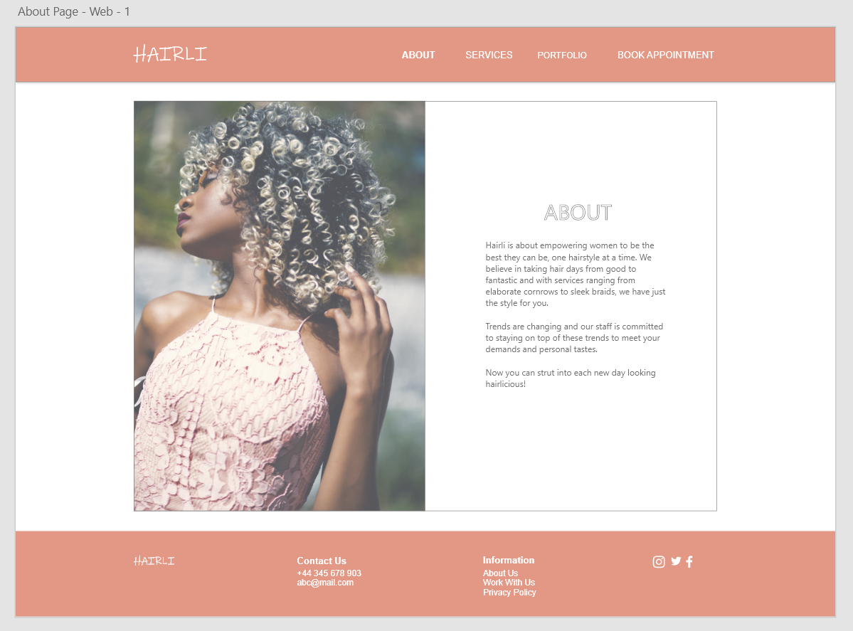 Github Ohvickie Salon Booking App Ux Mockups